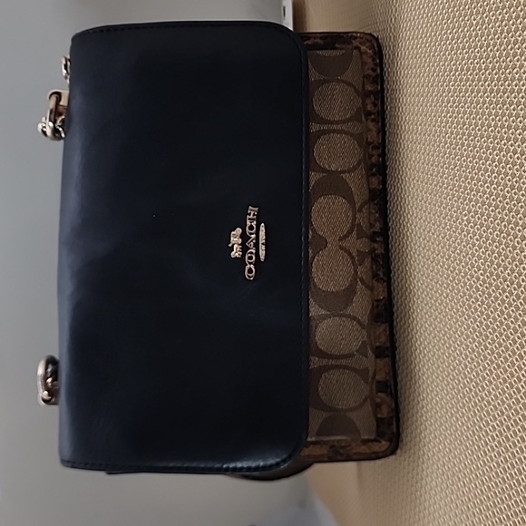 Coach | Bags | Coach Crossbody In Blocked Signature Canvas | Poshmark
